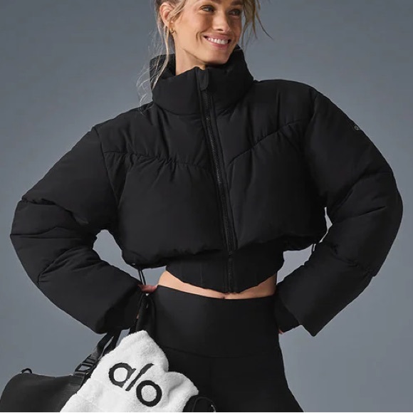 ALO Yoga | Jackets & Coats | Alo Yoga New Main Act Corset Puffer Jacket ...